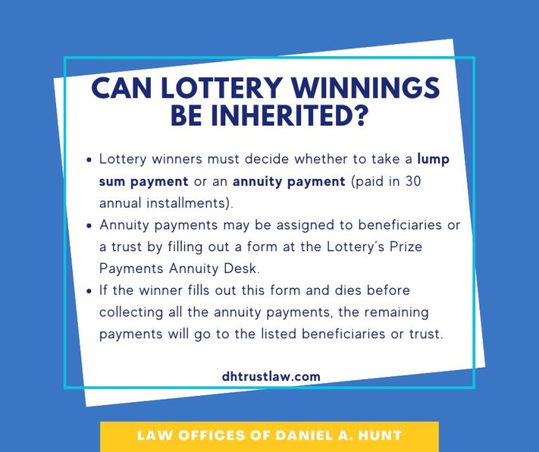 Understanding The Lottery Annuity If You Die: Key Facts - Win Lotto 03